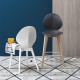 Calligaris Basil Bar Stool Wood Legs