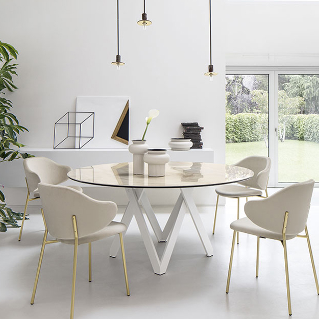 Calligaris Cartesio Round Table