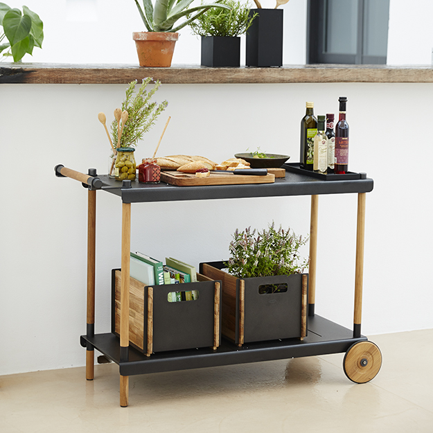 Cane Kitchen Trolley at Evelyn Lawson blog