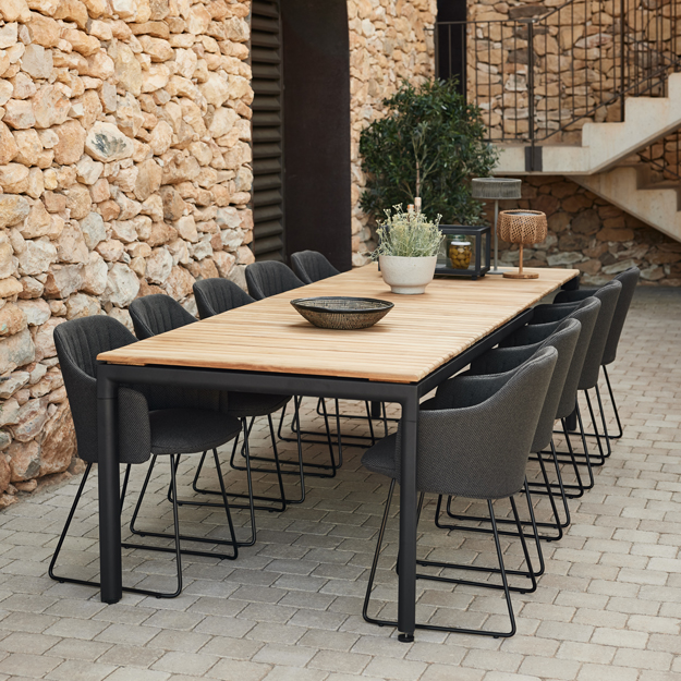 Cane-line Drop Wood Extending Table