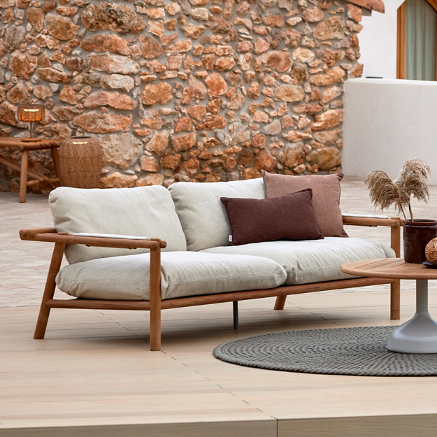 Cane line Sticks Teak 2 Seater Sofa