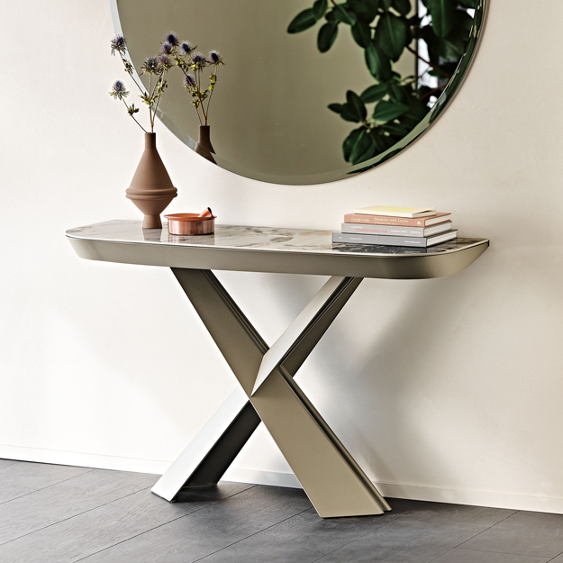 Cattelan Italia Terminal Keramik Drive Console Table