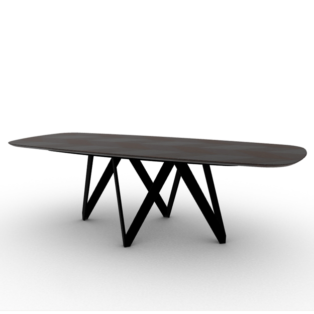 Calligaris Cartesio Wood Table