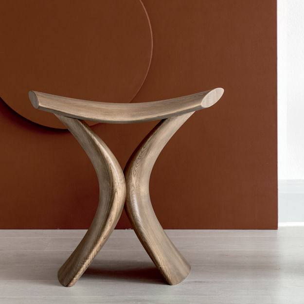 Porada Torii Stool - Quick Ship